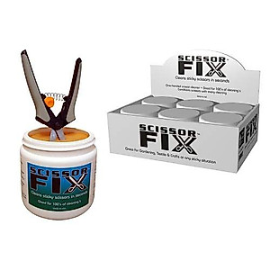 Scissor Fix - Cleans Sticky Scissors in Seconds