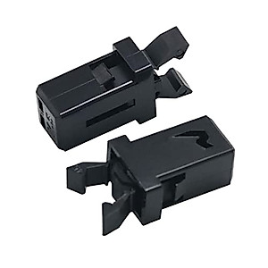 Froiny Trash Can Plastic Lock 5pcs Black Self-Locking Switch Replacement Catch Compatible Touch Lid Bin Repair Clip