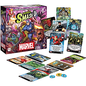 Smash Up: Marvel - Officially Licensed Collectible Card Game Featuring Marvel Characters Including The Ultimates & Hydra