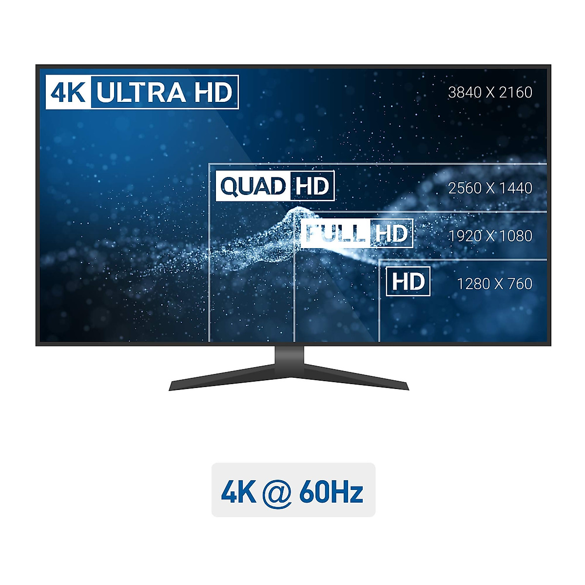 Cable Matters Uni-Directional HDMI to DisplayPort Adapter for Desktop and Laptop Computers (HDMI 2.0 to DisplayPort 1.2) with 4K 60Hz Video Resolution - Not Compatible with PS5 or Xbox Series X/S