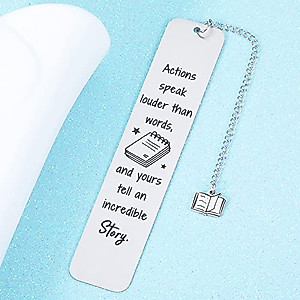 Inspirational Coworker Gifts for Women Men Friends Graduation Birthday Gift for Her Him Daughter Son Mothers Day Gifts for Mom Dad Teacher Appreciation Gifts for Women Men Bookmark for Teacher Student