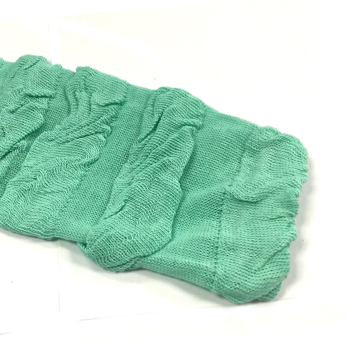 Bowbear New Little Girls 3 Pair Layered Ruffles Leg Warmers, Sea Green, Hot Pink, Purple