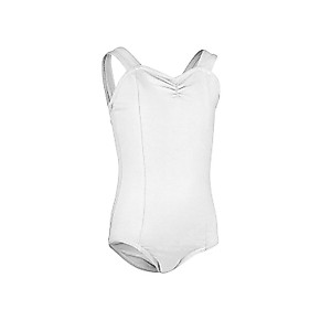Theatricals Girls Cotton Tank Dance Leotard White I N5501C