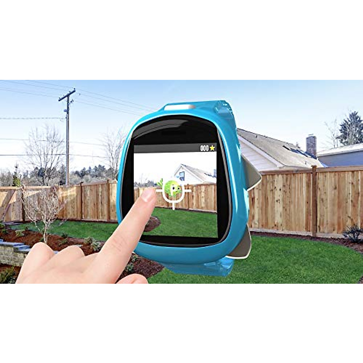 Little Tikes Tobi Robot Smartwatch - Blue with Movable Arms and Legs, Fun Expressions, Sound Effects, Play Games, Track Fitness and Steps, Built-in Cameras for Photo and Video 512 MB | Kids Age 4+