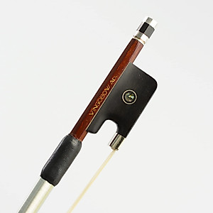 Brazilwood Octagonal Stick Shape Viola Bow 4/4 Size 310M VINGOBOW Advanced Level Parisian Eyes Ebony Frog Well Balanced Sweet Sound Natural Horse Hair