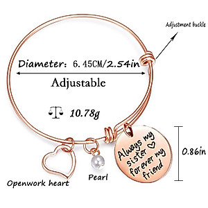 Sunflower Jewellery Love Charm Bracelet I Love You To The Moon And Back Pearl Adjustable Bangle Silver