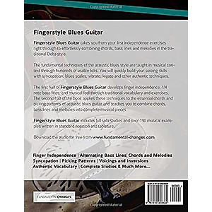 Fingerstyle Blues Guitar: Master Acoustic Blues Guitar Fingerpicking and Soloing (Learn How to Play Blues Guitar)