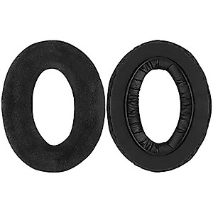 Geekria Earpad + Headband Compatible with Sennheiser HD580 HD600 Headphone Replacement Ear Pad + Headband Cover/Ear Cushion + Headband Pad Earpads Repair Parts Suit (Black)