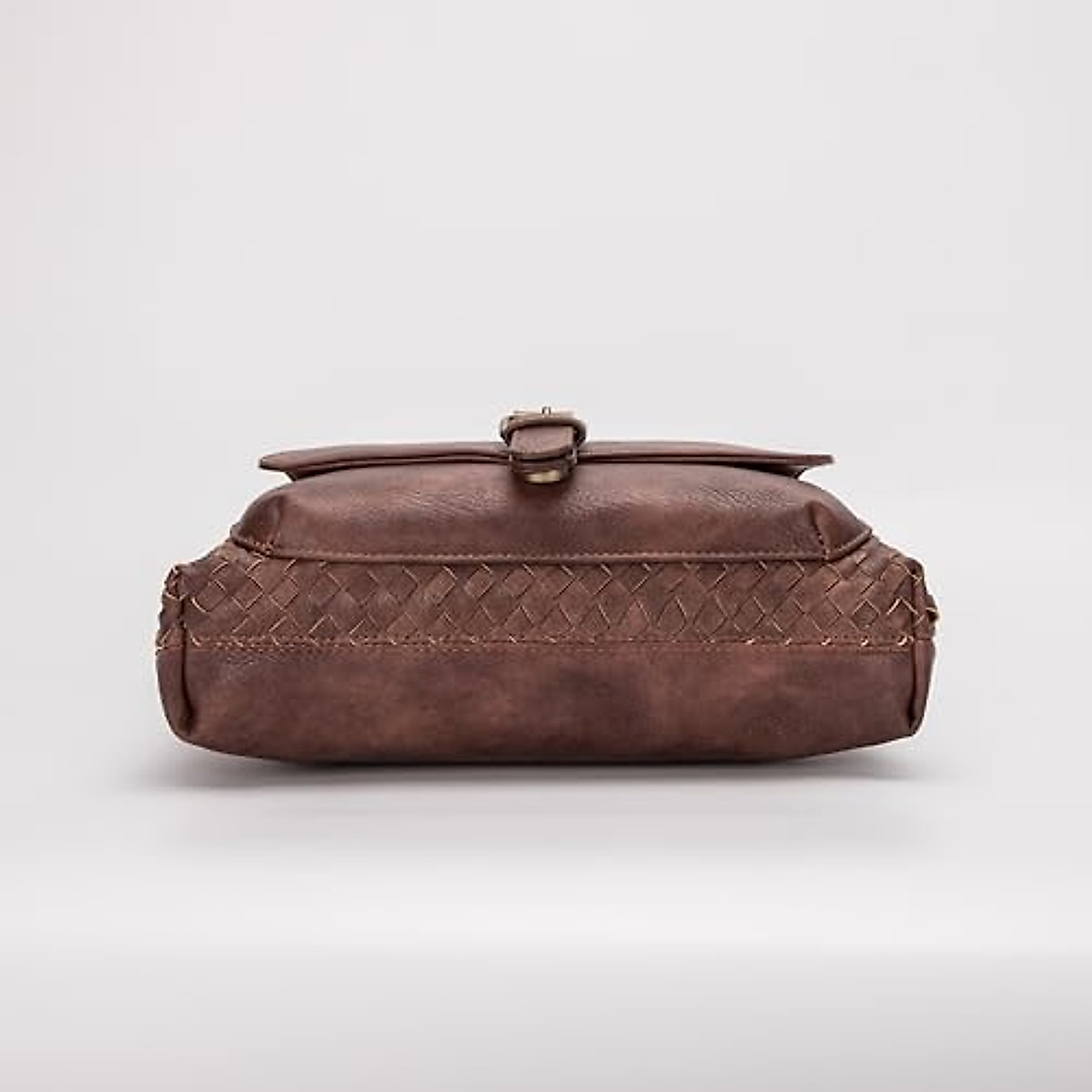 KouLi Buir Crossbody Purses for Women - PU Leather Shoulder Handbags Sling Bag Crossboby Bags Medium Multi Pockets (Dark Brown)