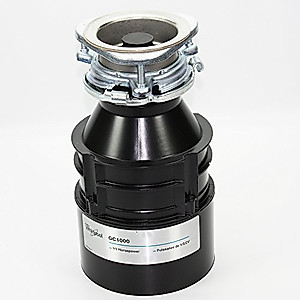 Whirlpool GC1000XE 1/3 hp in Sink Disposer, Black