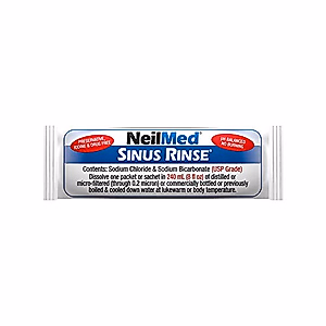 NeilMed Sinus Rinse Kit with Nasamist Extra Strength Hypertonic Saline Spray, 1 Count