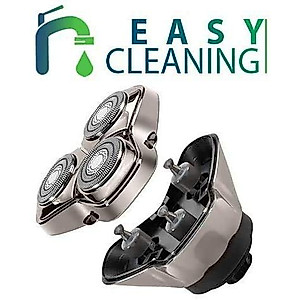 Buy a Skull Shaver Pitbull Silver PRO Along with 3 Head Replacement Blade