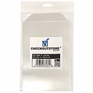 CheckOutStore 50 Clear Storage Pockets (5 5/8 x 8 1/2)