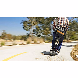 Razor UB1 Seated Electric Scooter - 8" Air Filled Front Tire, Adjustable Seat, Lightweight and Compact Design, 36V Electric Power, 250W Motor, Up to 13.5 mph, Black