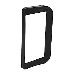 2-DIN car radio panel frame ABS black Radio Fascia compatible with LX-470 1998-2002, Cruiser 100 (LC100) 1998-2003