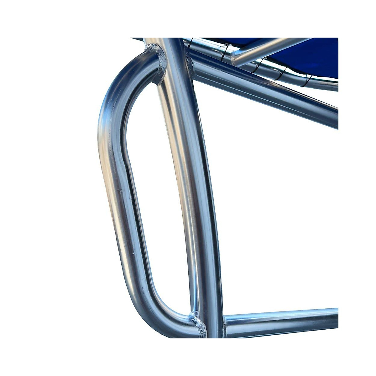 Fishmaster Pro Series Boat T-Top for Center Console Fishing Boats - Universal Fit - Polished and Anodized - Blue Top