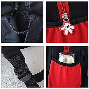 Voikukka Cute Kids Backpack for Girls Toddler Backpacks Little Girl Kindergarten School Backpack Kid Preschool Backpack Small Childrens Bookbag Mini Mouse Gift Travel Backpack