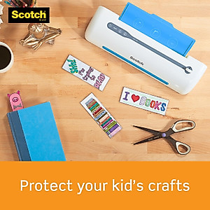 Scotch Self-Sealing Laminating Pouches, 25 Pack, Business Card size (LS851G)