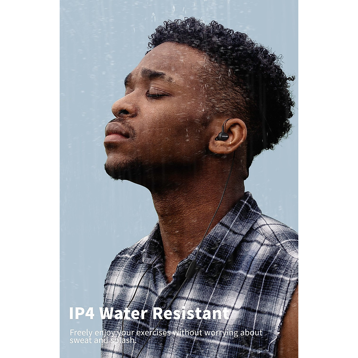 Earbuds, MIATONE Wired in- Ear Earbuds with Microphone, Dynamic Crystal Clear Sound Ergonomic Ear Buds Earphones Headphones for Android, BlackBerry - Black