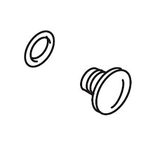 KOHLER GENUINE PART 76712-CP PLUG BUTTON ASSEMBLY