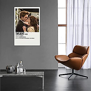 Twilight Poster,Canvas Wall Art For Living Room Decor Aesthetic Vintage Posters & Prints Girls Bedroom Large College Dorm Fall Kitchen Decorations Growth Mindset Classroom Unframed 12x18 inches