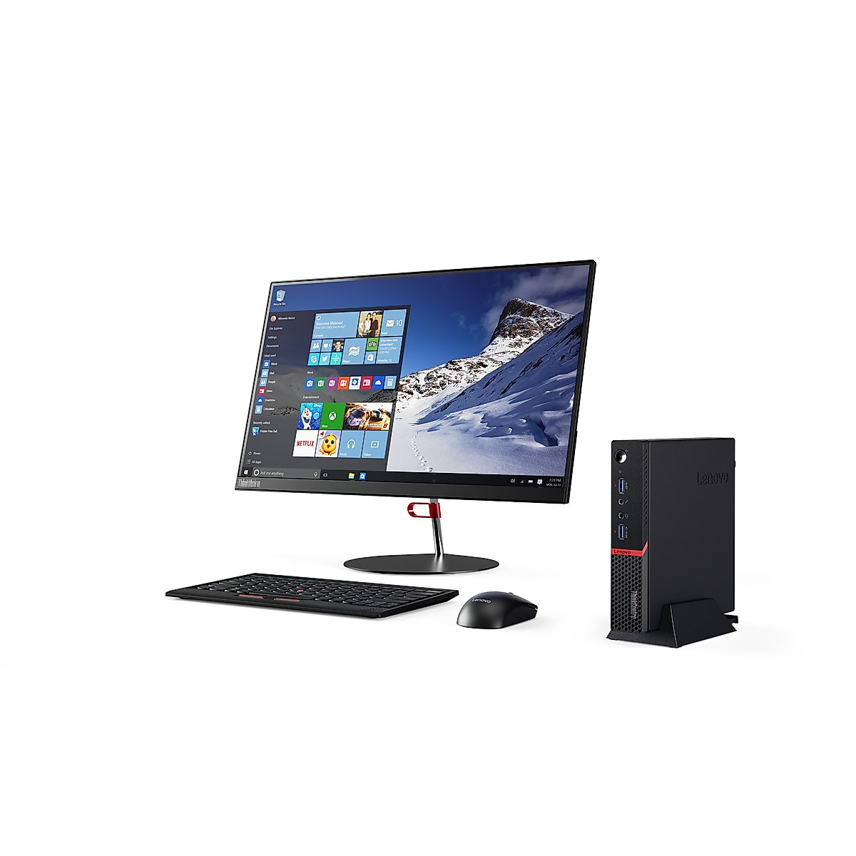 Lenovo ThinkCentre M900 Tiny Desktop PC: Quad-Core i5-6500T | 500GB HDD | 8GB DDR4 | Intel Graphics | 1.31 Pounds | ENERGYSTAR 6.1 | Windows 10 Pro | Warranty End 2021