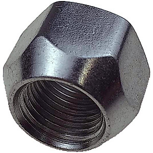 Dorman 611-027 Wheel Nut 1/2-20 Standard - 3/4 In. Hex, 9/16 In. Length Compatible with Select Models, 25 Pack