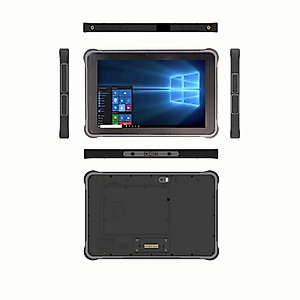 Sincoole Rugged Tablet, CPU Intel Core i5-8200Y,10.1 inch Windows 10 Pro Rugged Tablet with 2D Barcode Scanner (RAM/ROM 16GB+512GB)