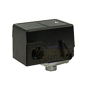 Pressure switch for air compressor made by Furnas / Hubbell 69JF9LY 140-175 single port w/ unloader & on/off lever