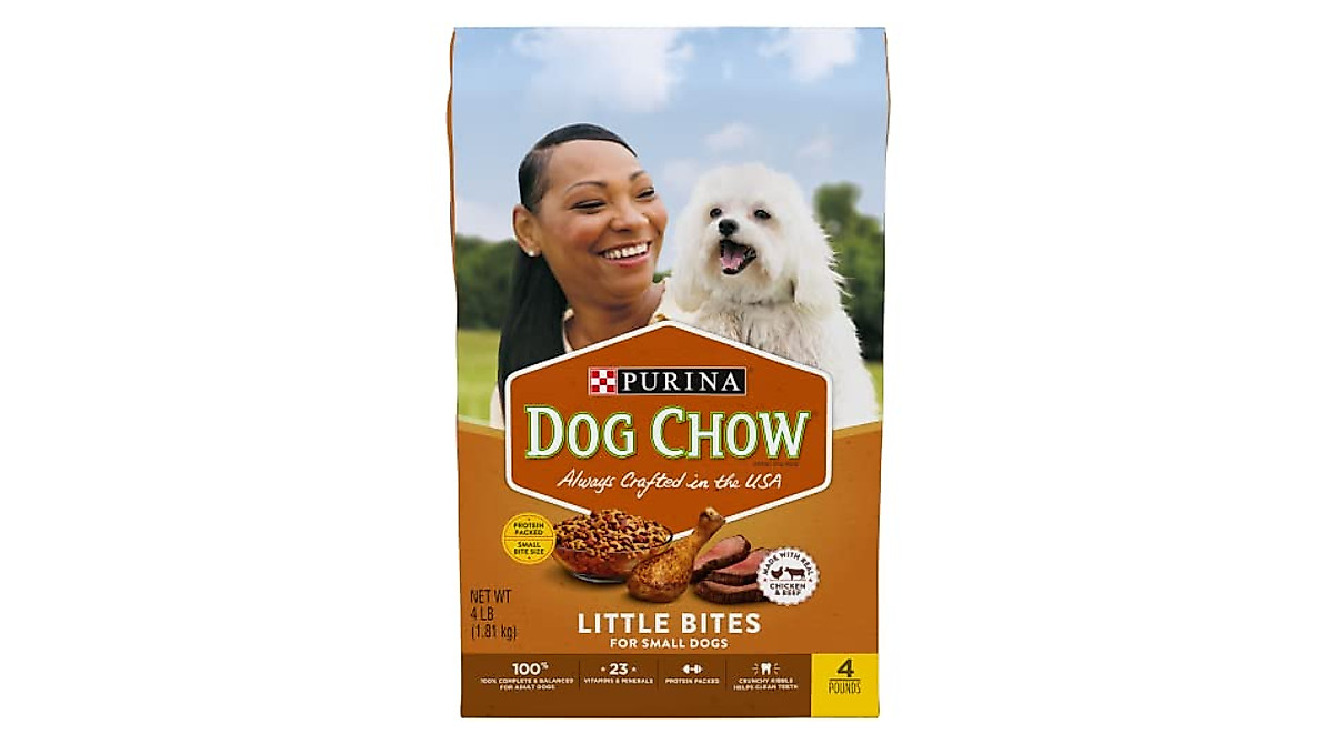 Purina Dog Chow Small Breed Dog Food – Real Chicken & Beef