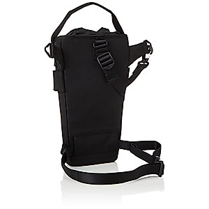 Snow Peak's Stake Shoulder Bag, UG-450, Polyester, PVC, Nylon, EVA, for Carrying Solid Stakes, Camping Product, Designed in Japan, Lifetime Product Guarantee, One Size, Black