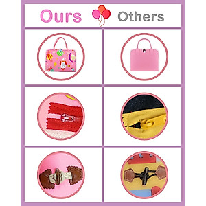 Hdiwousp Busy Board Montessori Toy for 1 2 3 4 Year Old Toddlers, Educational Activity Sensory Board Preschool Learning Fine Motor Skills Toys, Toddler Travel Toy