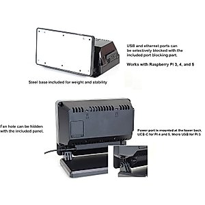 SmartiPi Touch Pro for Raspberry Pi 3,4, and 5 (Large - Without External Micro SD Card Access)