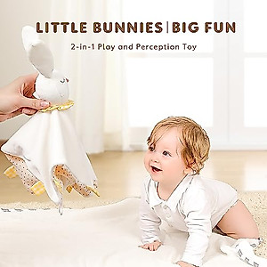 GROWNSY for Sweet Sleep, Baby Swaddle, Baby Blanket, Baby Security Blanket, Memory Book for Newborn Gift Set, Baby Essentials for Girls Boys, New Mom Dad Welcome Baby Gift Box Basket