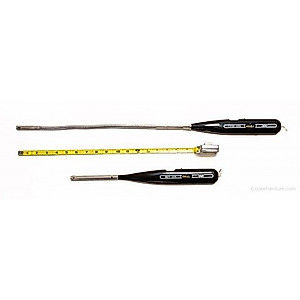 COOKE Super-Lite Extra Long Flexible Refillable Butane Lighter, Great for Fire Pits, Firetables, Fireplaces, Kitchens, and Heaters