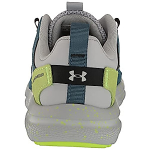 Under Armour Men's Charged Verssert Speckle, (103) Mod Gray/Lime Surge/Black, 9, US