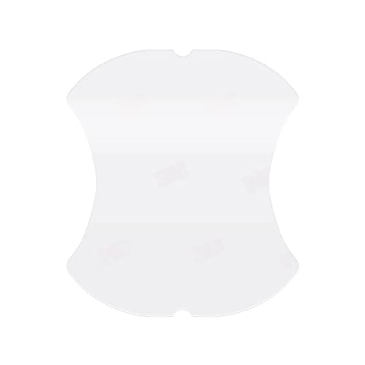 4pcs 1st Gen Style 2 Clear Door Handle Paint Scratch Protection Guard Film Bra