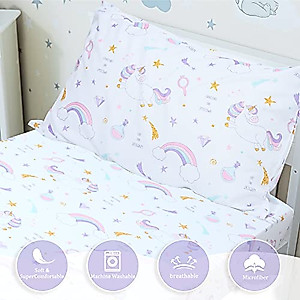 Suyfhdc Toddler Pillowcase for Girls,Standard Size Pillowcases-Kids Toddler Pillow Cover 20 X 30 Inch Soft Pillow Cover for Child-1 Piece Kids Bedding Pillowcase