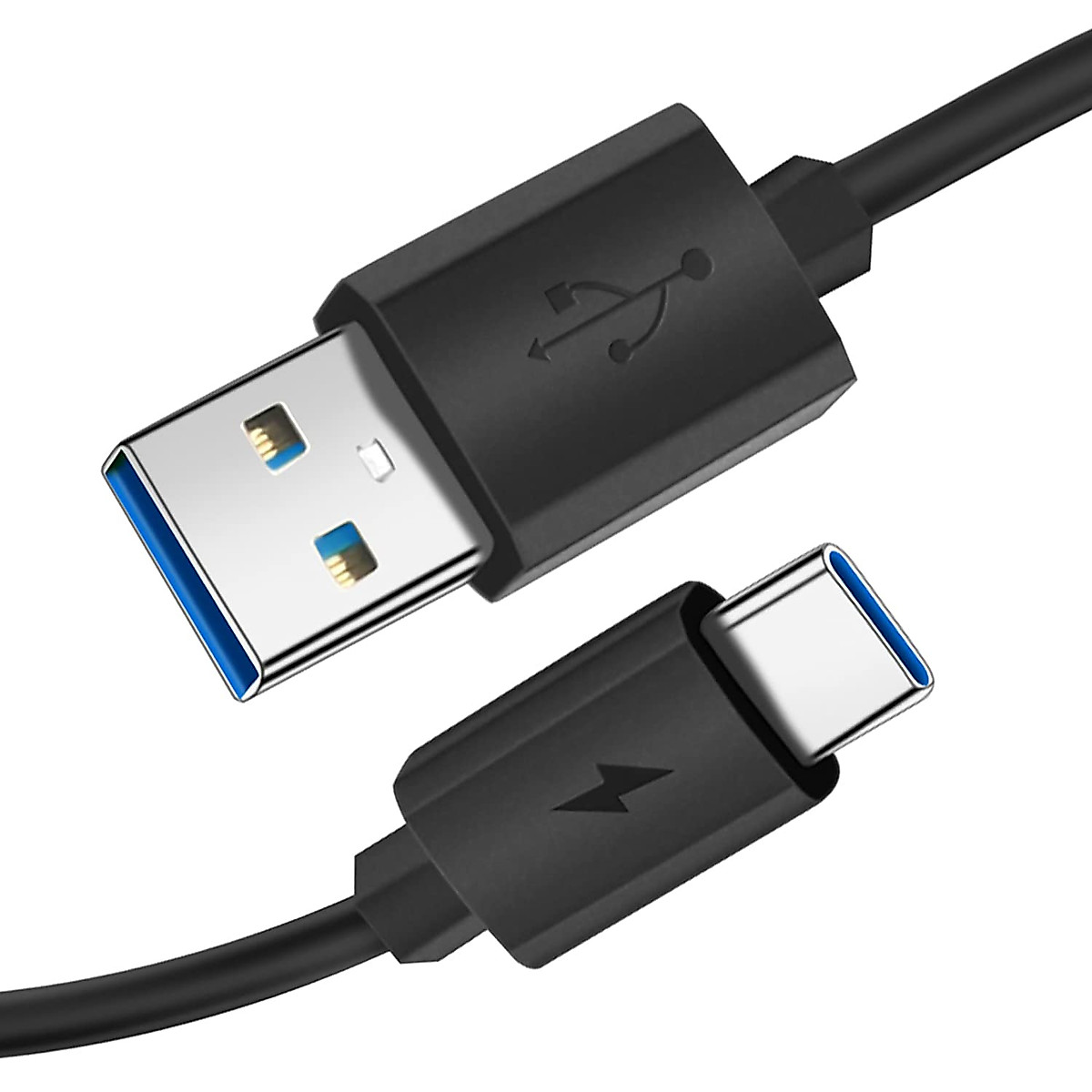 Air Flying wing Type-C Charger Charging Cable for Sony WH-1000XM3 WF-1000XM3 WH-XB900N WH-CH510, AKG Y400, Y600NC, Bose NCH700 Wireless Headphones (5FT Black)