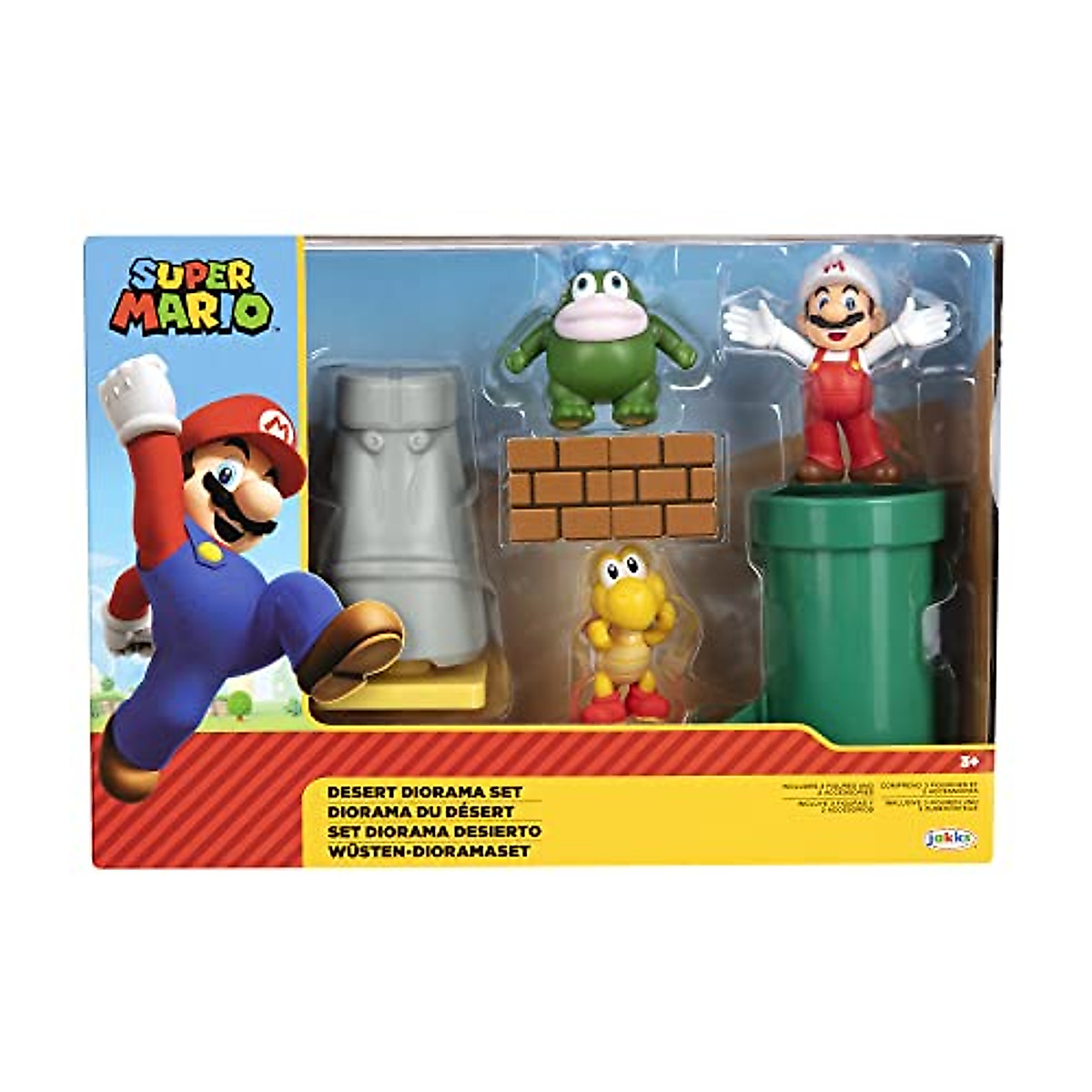SUPER MARIO 2.5-Inch Desert Diorama Set