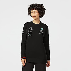 Mercedes AMG Petronas Formula One Team - Official Formula 1 Merchandise - 2022 Team Sweatshirt - Black - XL