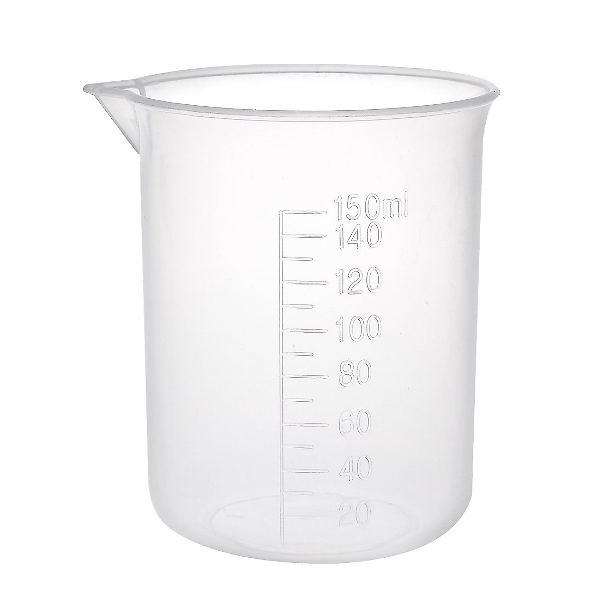 uxcell 5pcs Measuring Cup Labs PP Graduated Beakers 150ml