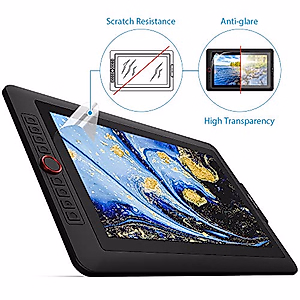 XPPen 15.6 Inch Drawing Tablet with Screen Artist 15.6 Pro Tilt Support Graphics Drawing Tablet Pen Display Full-Laminated Red Dial (120% sRGB) 8192 Levels Pressure Sensitive & 8 Shortcut Keys