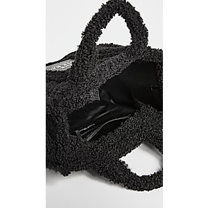 Marc Jacobs Women's The Teddy Small Tote, Black, One Size
