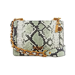 GUESS Abey Crossbody Flap, SAGE Python