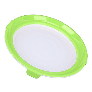 Food Preservation Tray, Stacking Food Storage Trays, Food Plastic Preservation Tray, Round Reusable Food Preserving Tray, Food Storage Containers for Food Preservation(Green)