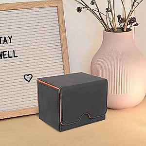 BESPORTBLE playing cards playing game cards holder desktop cards organizer playing card organizer leather holder for decks cards decks card supplies storage case Korean velvet pu card holder