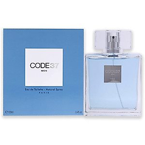 Karen Low Code 37 Eau De Toilette Spray for Men, Citrus-Aromatic-Woody Fragnance 3.4 Fl Oz (Pack of 1)