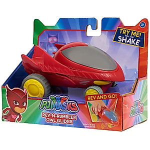 Toptoys2u Bargain Bundles P J Masks Rev n Rumbler Vehicle 2 Pack - Gekko Mobile and Owl Glider