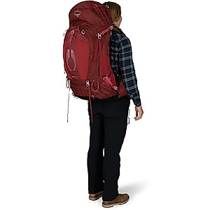 Osprey Aura AG 65 Women's Backpacking Backpack, Enchantment Purple, X-Small/Small